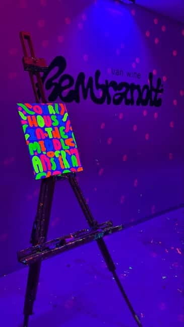 Amsterdam: Paint and Sip in the Dark at Rembrandt van Wine - Why This Experience Stands Out in Amsterdam