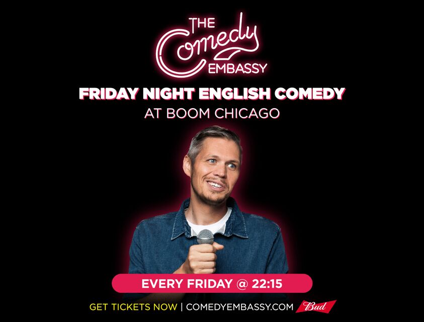 Amsterdam: The Comedy Embassy Stand-Up Show - The Show Format: Two Hours of Laughs