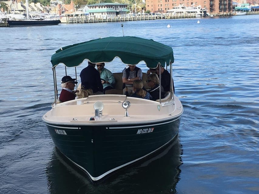Annapolis: Electric Boat Rental - Duffy Sun Cruiser - 10ppl - Meeting Point and Accessibility