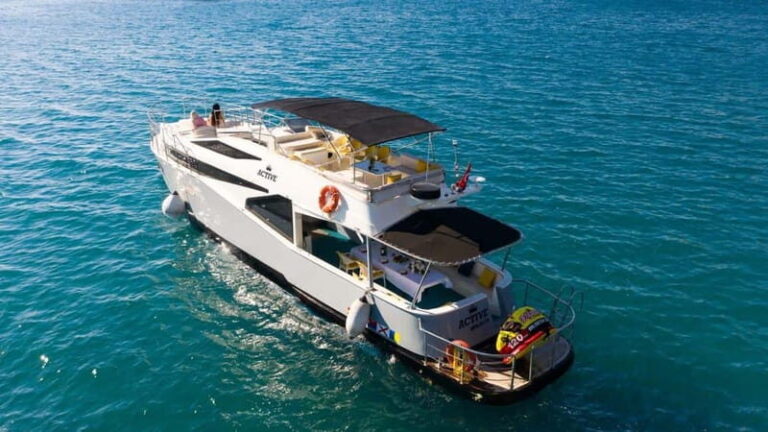 Antalya Transfer with Kleopatra Beach Stop Deluxe Yacht Tour - An In-Depth Look at the Antalya Deluxe Yacht Tour
