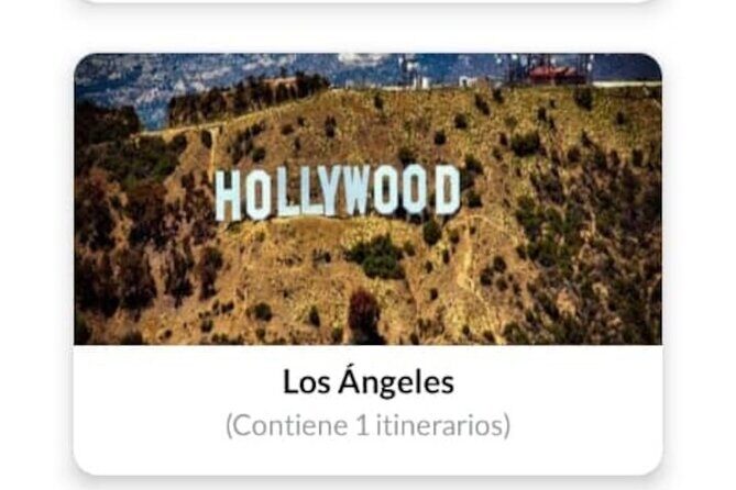 APP Self-Guided Route Los Angeles with Audioguide - The Sum Up