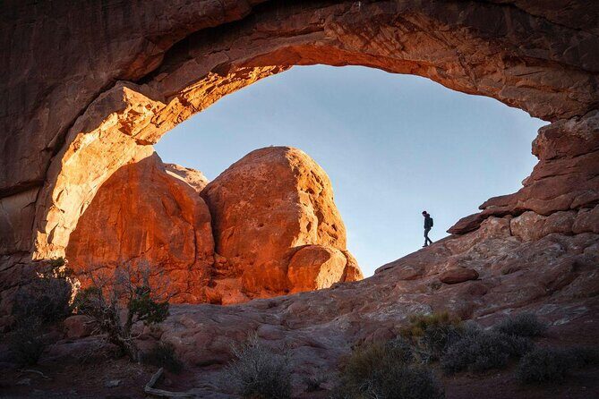 Arches National Park Back Country Adventure from Moab - Addressing the Slight Drawback
