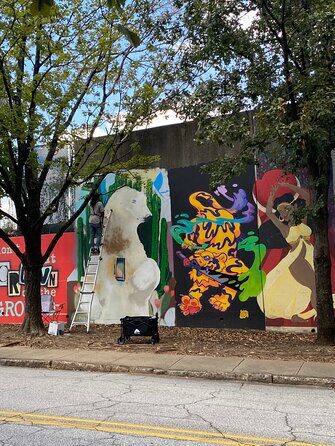 Atlanta Street Art and BeltLine Tour with Happy Hour and Activity - Stacks Squares Murals