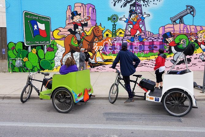 Austin Mural Selfie Tour by Pedicab - A Detailed Breakdown of the Itinerary