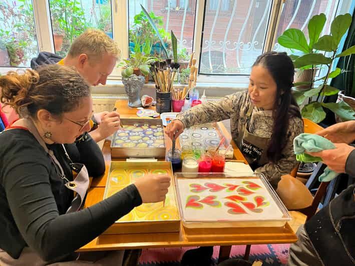 Authentic Turkish Art Marbling - Ebru - with Locals at Home - The Value in the Experience
