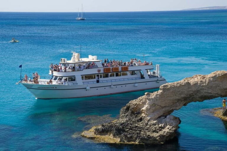 Ayia Napa: Blue Lagoon and Turtle Cove Cruise with Lunch - The Sum Up