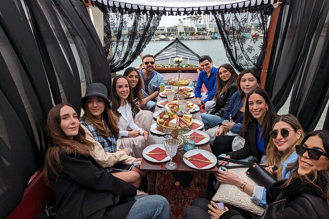 Beautiful Luxury Picnic on a Docked Gondola Boat in Coronado - Frequently Asked Questions