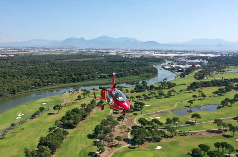 Belek Panoramic Gyrocopter Flight Tour - Practical Details and Important Considerations