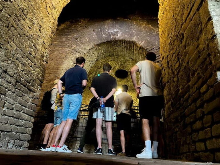 Belgrade: Underground Tour with Riverside Sparkling Wine - Detailed Itinerary Breakdown