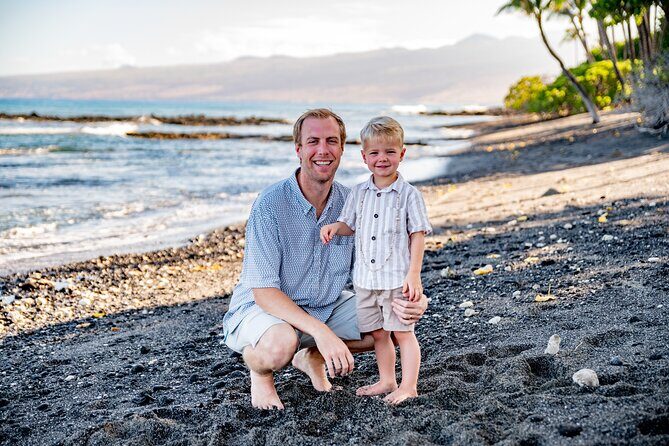 Big Island Photographer 45 minute beach portrait sessions - The Sum Up