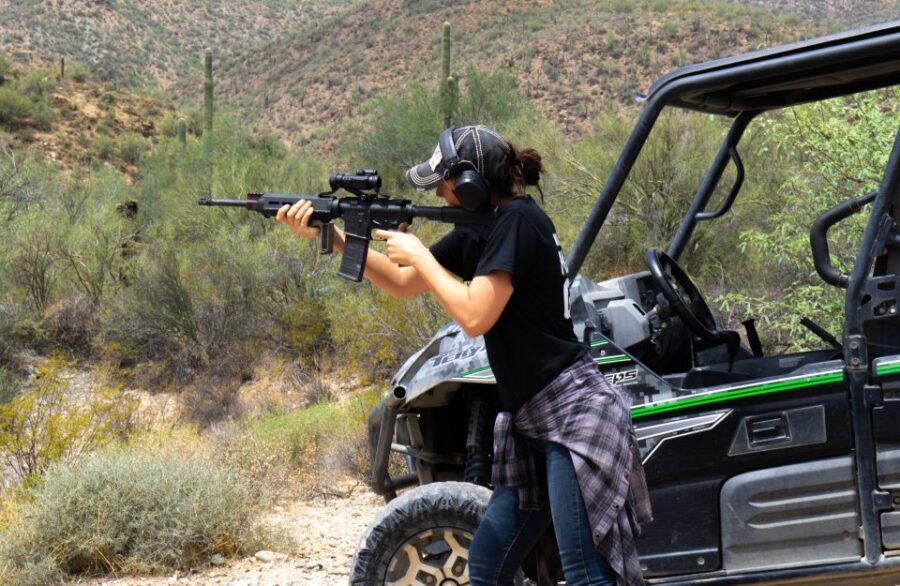 Black Canyon City: Ride and Shoot Combo with ATV or UTV - What to Expect