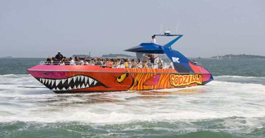 Boston: City Cruises Harbor Codzilla High Speed Thrill Boat - An Honest Look at the Codzilla Thrill Ride