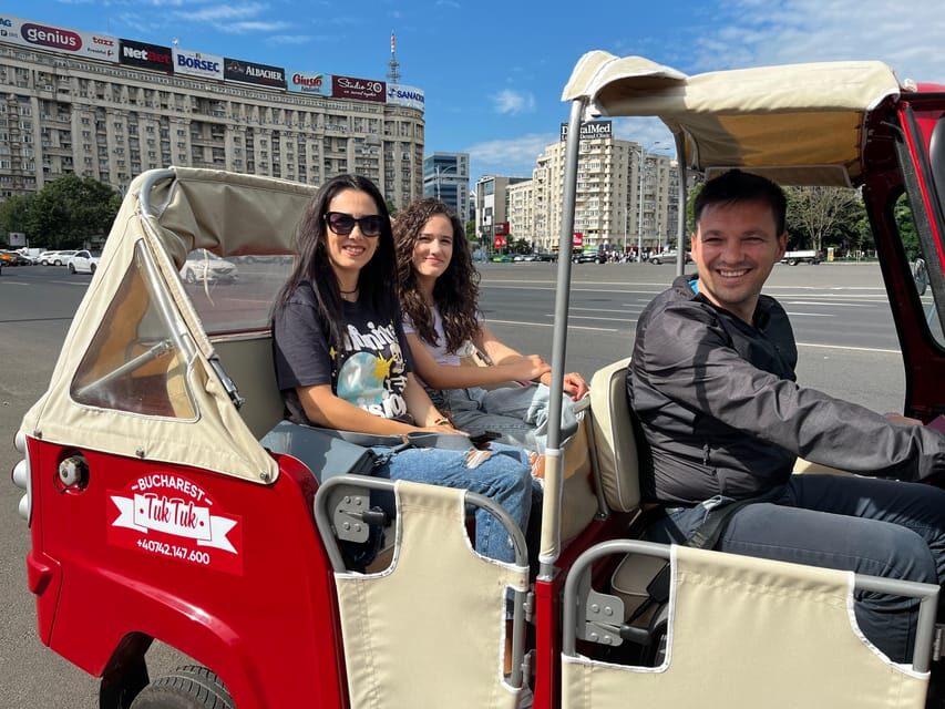 Bucharest Tuk Tuk City Tour - Detailed Tour Breakdown