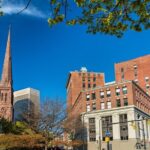 Buffalos Romantic Cityscape: A Stroll Through Beauty - Serenity at Fountain Plaza
