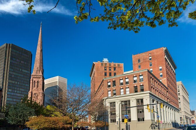 Buffalos Romantic Cityscape: A Stroll Through Beauty - Serenity at Fountain Plaza