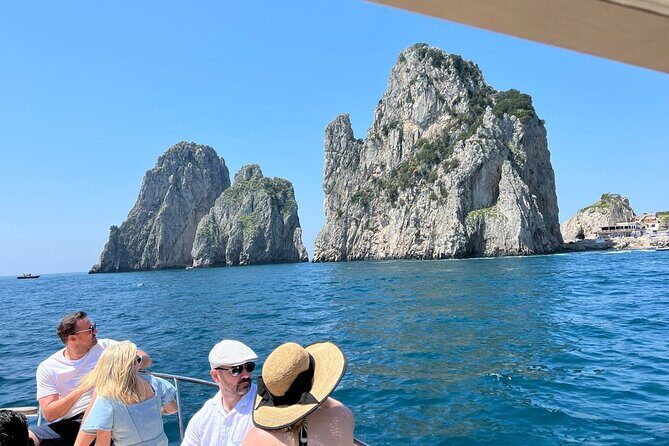 Capri Boat Tour and Blue Grotto Visit - Transportation, Duration, and Group Size