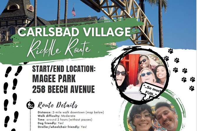 Carlsbad Village Team Trivia Hunt: New  Mobile App! - A Closer Look at the Itinerary