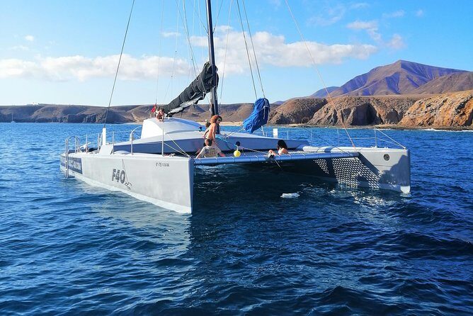 Catamaran F40 Lanzarote sailing - The Value and Practicalities