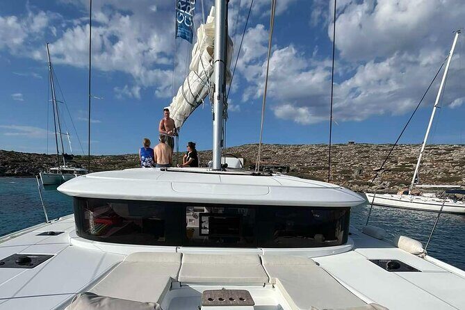 Catamaran Sailing to Dia with Lunch in Heraklion, Crete(EST ) - Arrival at Dia Island: A Seafarer’s Paradise