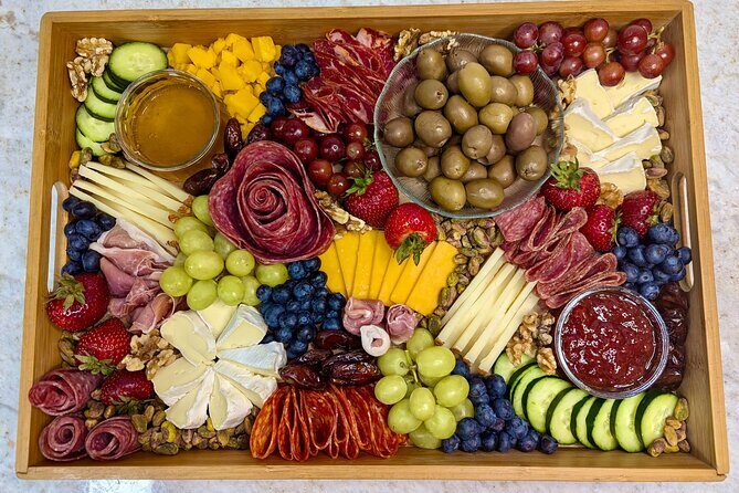 Charcuterie Board Making (and Eating!) in South Lake Tahoe - Creating Your Own Mini Board
