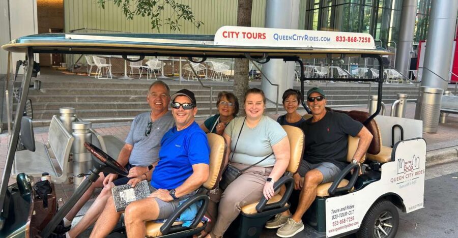 Charlotte: Historical City Tour on Eco-Friendly Cart - The Itinerary in Detail