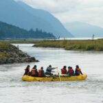 Chilkoot Trail Hike, Float, and Summit Drive - Floating on the Taiya River — A Tranquil River Experience