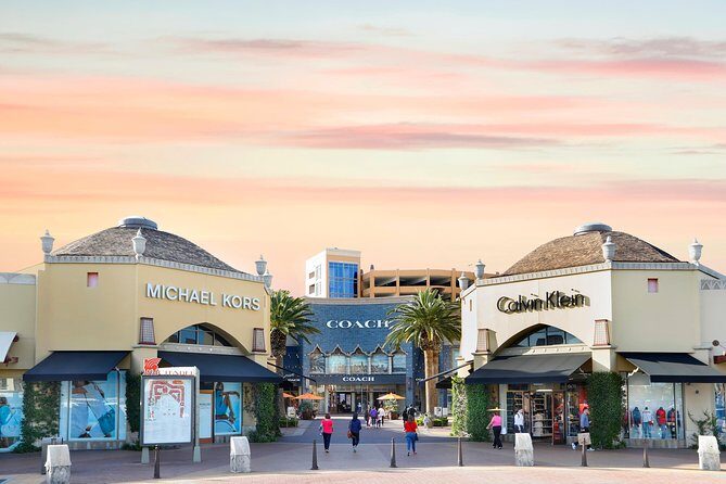 Citadel Outlets Transfer from Anaheim with VIP Lounge, storage & LAX Drop-Off - What the Experience Includes and What It Doesn’t