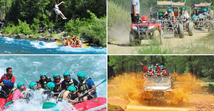 City of Side: Rafting, Zipline, Jeep, Buggy and Quad Combo - The Value and Overall Experience