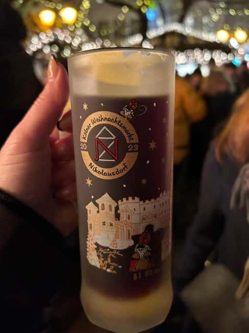 Cologne: Private Guided Christmas Markets Tour - The Hot Drink & Souvenir Mug