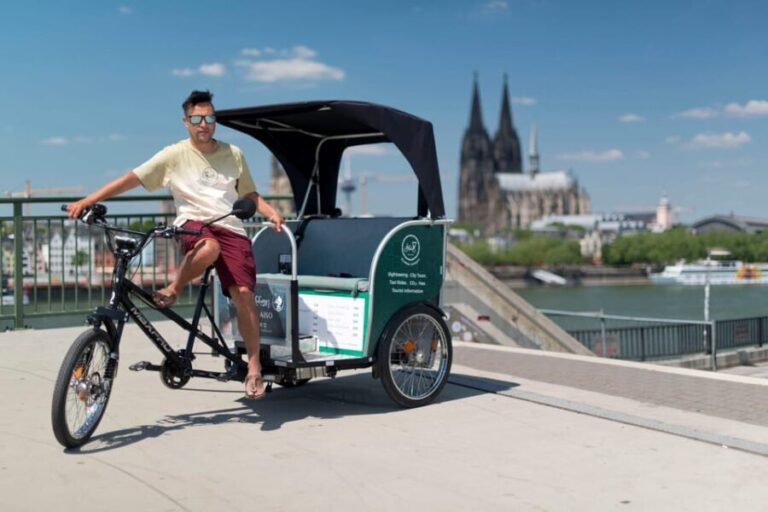 Cologne: Private Rickshaw Tour - In-Depth Look at the Itinerary