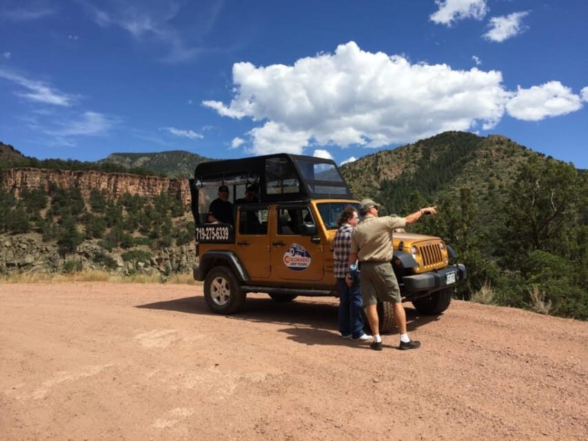 Colorado Jeep Tours - Gold Belt Tour - Whats Included in the Gold Belt Tour