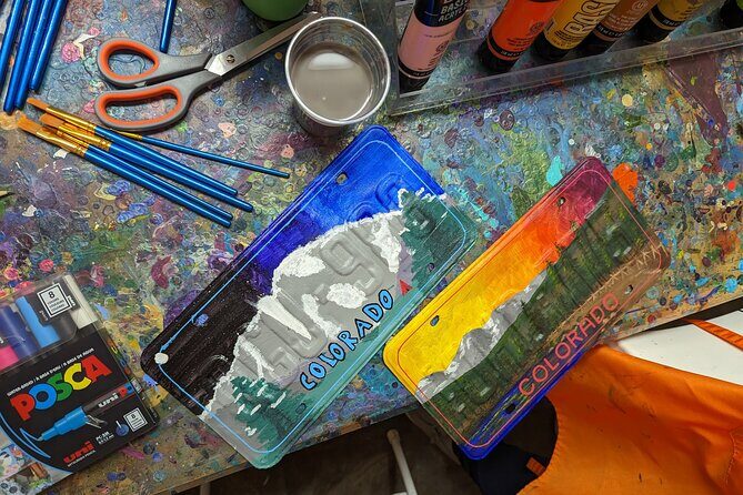 Colorado or Bust! Painted License Plate Class - The Actual Class: A Step-by-Step Breakdown