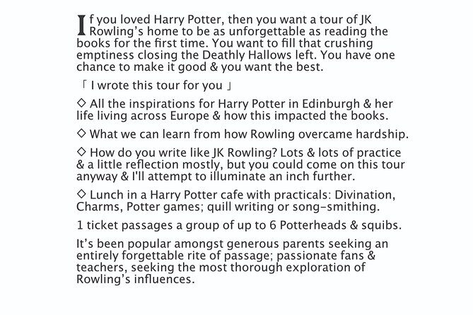 Complete Potterhead, 8hr rite-of-passage unwrapping Harry Potter - The Itinerary in Detail