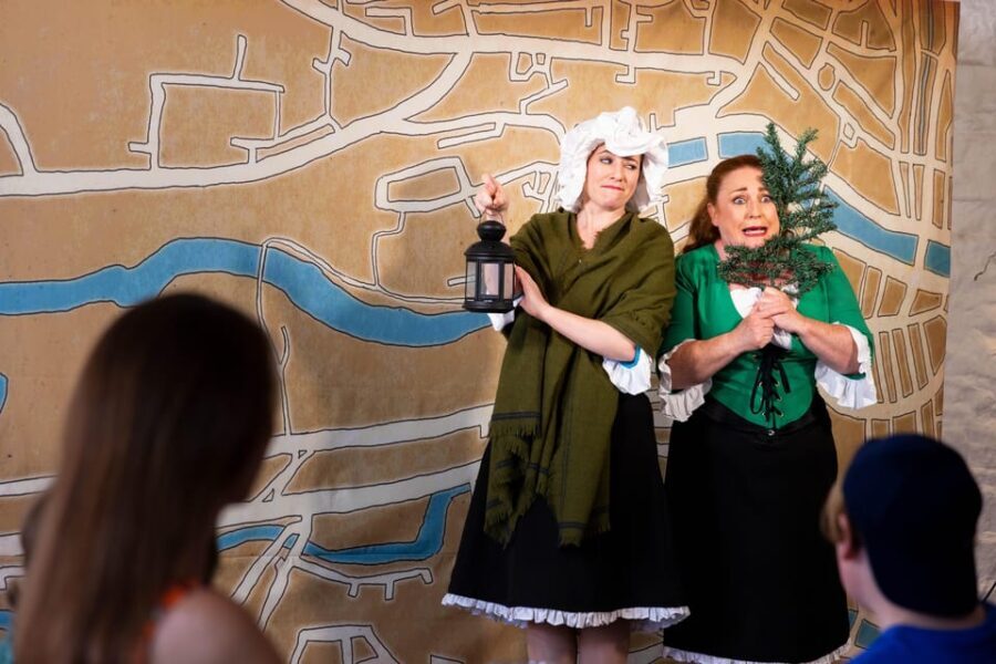 Cork: Hysterical Histories, Comedic Dinner Theater Show - The Itinerary Breakdown