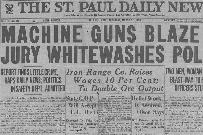 "Crooked" St. Paul Gangsters Private Riding Tour (2 hrs) - Deep Dive into the Itinerary