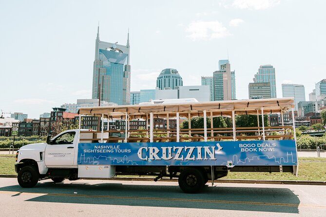 Cruzzin' Nashville Narrated Sightseeing Tour by Open-Air Vehicle - Pricing and Overall Value