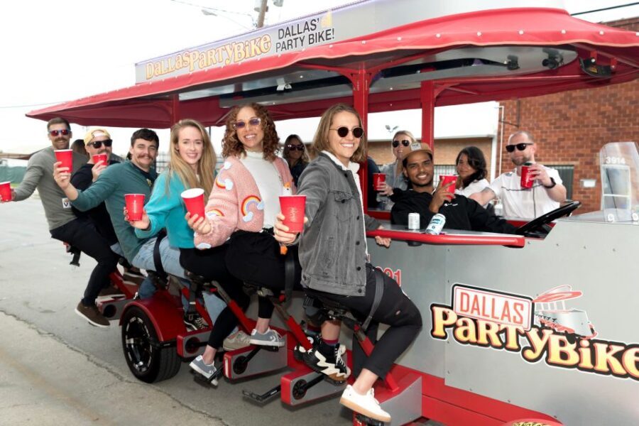 Dallas Party Bike Private Group Rental in Deep Ellum - Why a Private Party Bike Tour in Dallas?