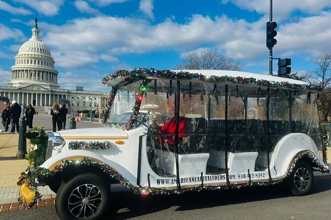 DC: Monuments & History Guided Tour by E-Cart - Day &Night - What’s the Ride Like?