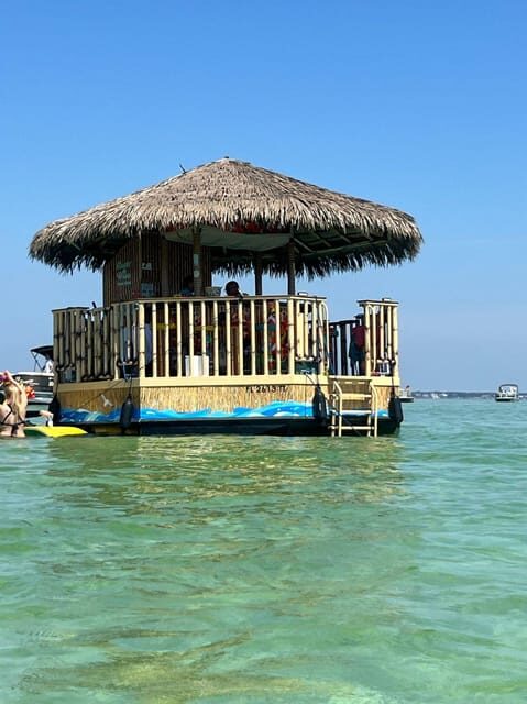 Destin: Crab Island Tiki Sandbar : Tailfins Tikis - What Sets This Tour Apart