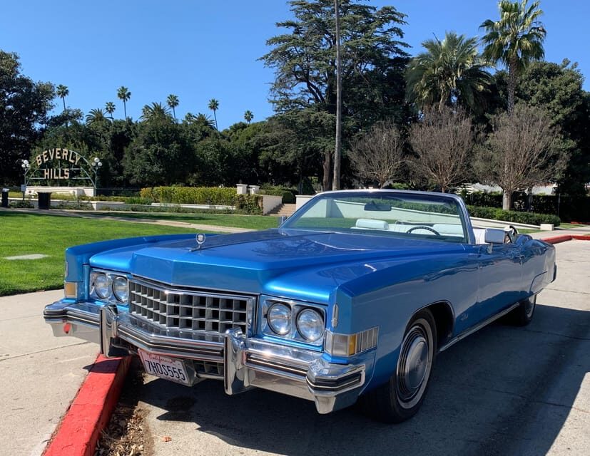 Discover LA in a 1973 Cadillac Eldorado convertible - An In-Depth Look at the Experience