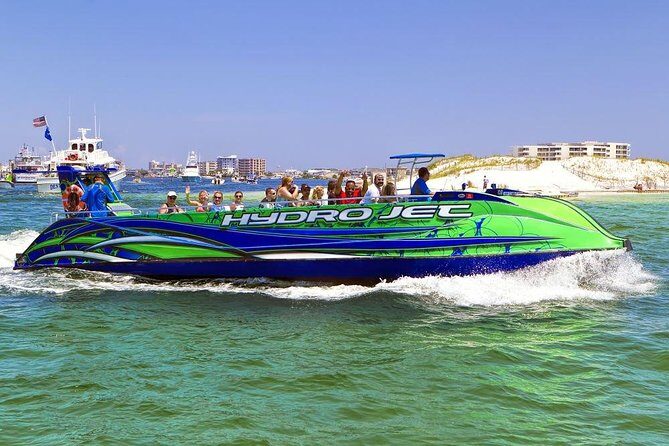 Dolphin & Sunset Cruises in Destin FL aboard the Hydrojet - Benefits & Value