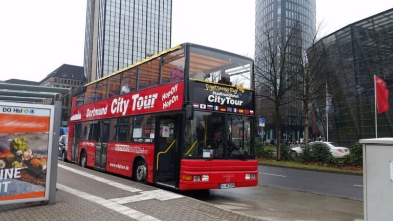 Dortmund: 24-Hour Hop-On Hop-Off Sightseeing Bus Ticket - The Route and Stops Breakdown
