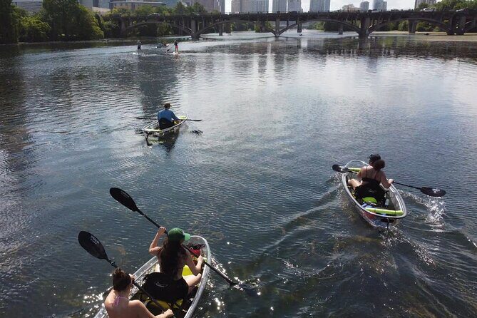 Downtown Austin Skyline Clear Kayak Tour at Lady Bird Lake - The Itinerary: A Detailed Breakdown