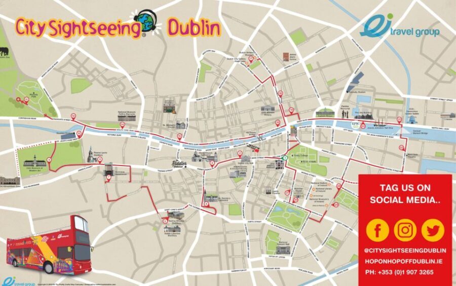 Dublin: City Sightseeing Hop-On Hop-Off Bus Tour - Deep Dive into the Route & Stops