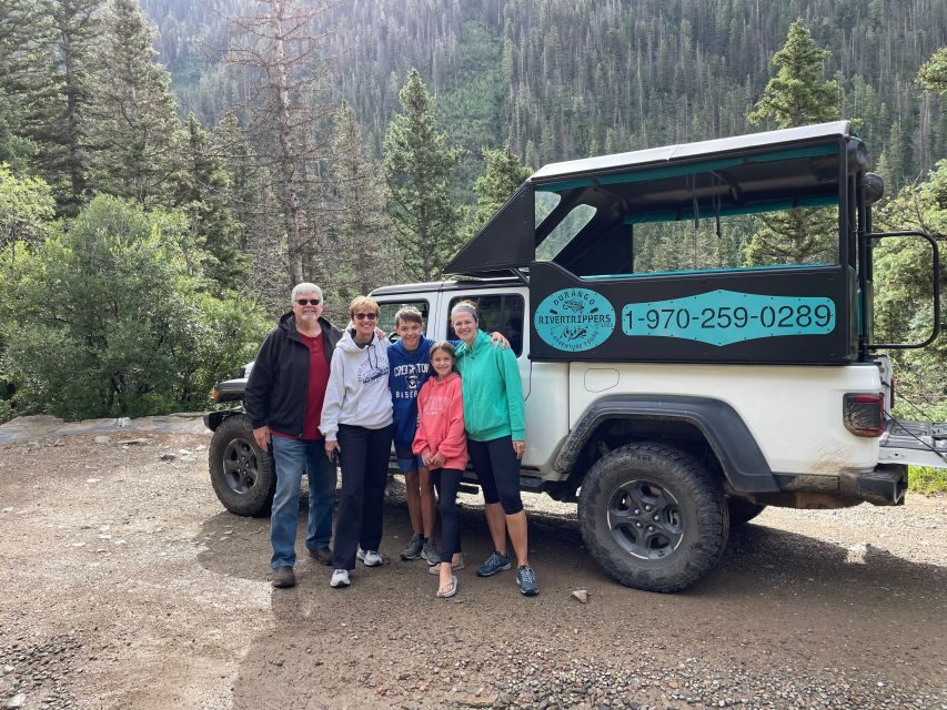 Durango: La Plata Canyon Scenic Waterfalls Jeep Tour - What to Expect at Each Waterfall