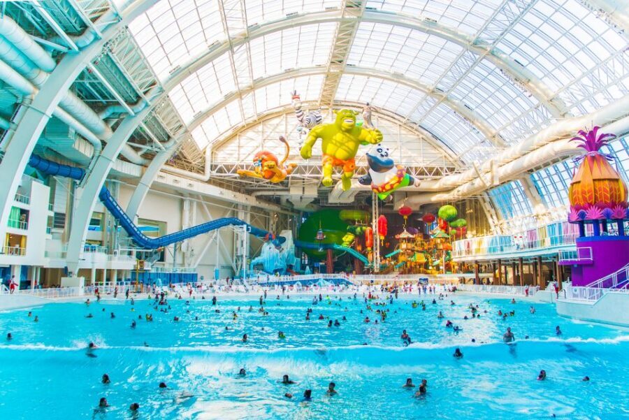 East Rutherford: Dreamworks Indoor Water Park Entry Ticket - The Layout and Attractions