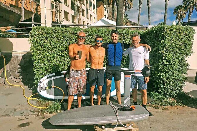 Efoil Surf Board Lesson in Calheta Beach - FAQs