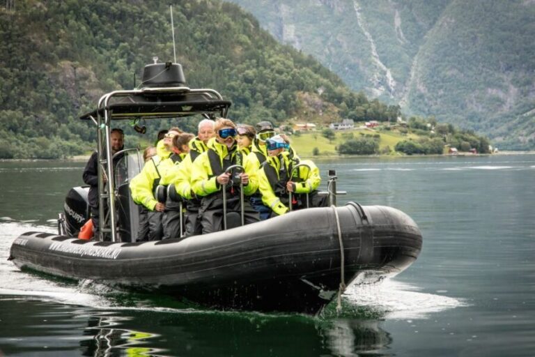 Eidfjord: 1-Hour Fjord RIB Tour - The Perfect Intro to Eidfjord’s Fjords