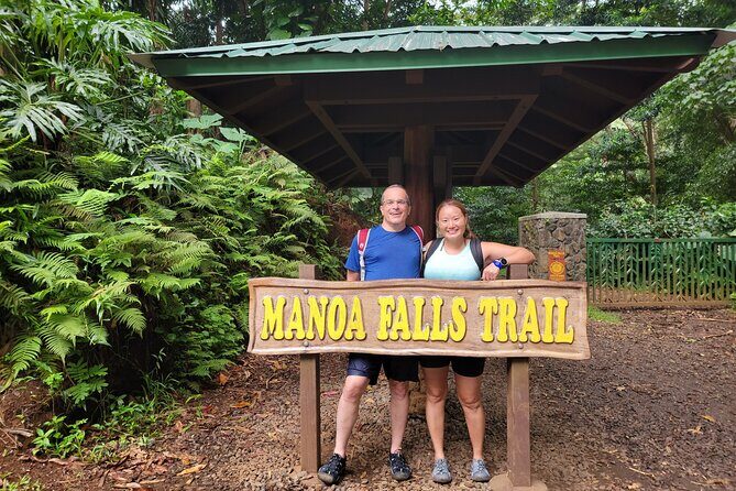 Electric Bike Ride & Manoa Falls Hike Tour - Trailhead and the Manoa Falls Hike: Tropical Wonderland