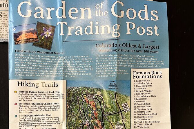 Electric E-Bike Tour of Manitou Springs & Garden of the Gods - The Itinerary in Detail